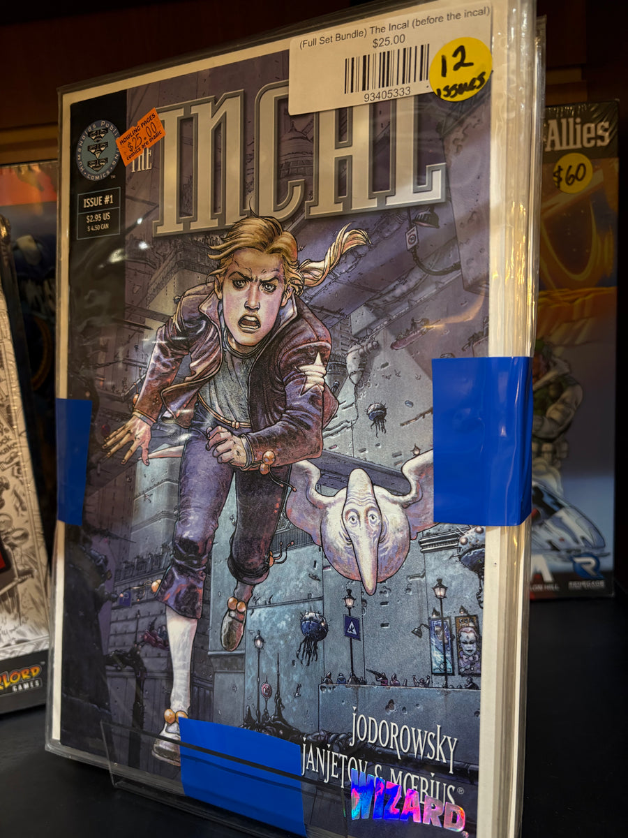 (Full Set Bundle) The Incal (before the incal) [12 issues] – Howling Pages