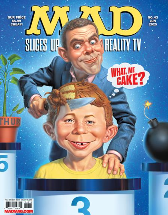 Mad magazine #43 June 2025 – Howling Pages