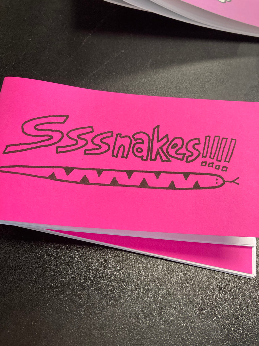 (C) Chris Auman - Sssnakes!! #4 - Mini Comic – Howling Pages